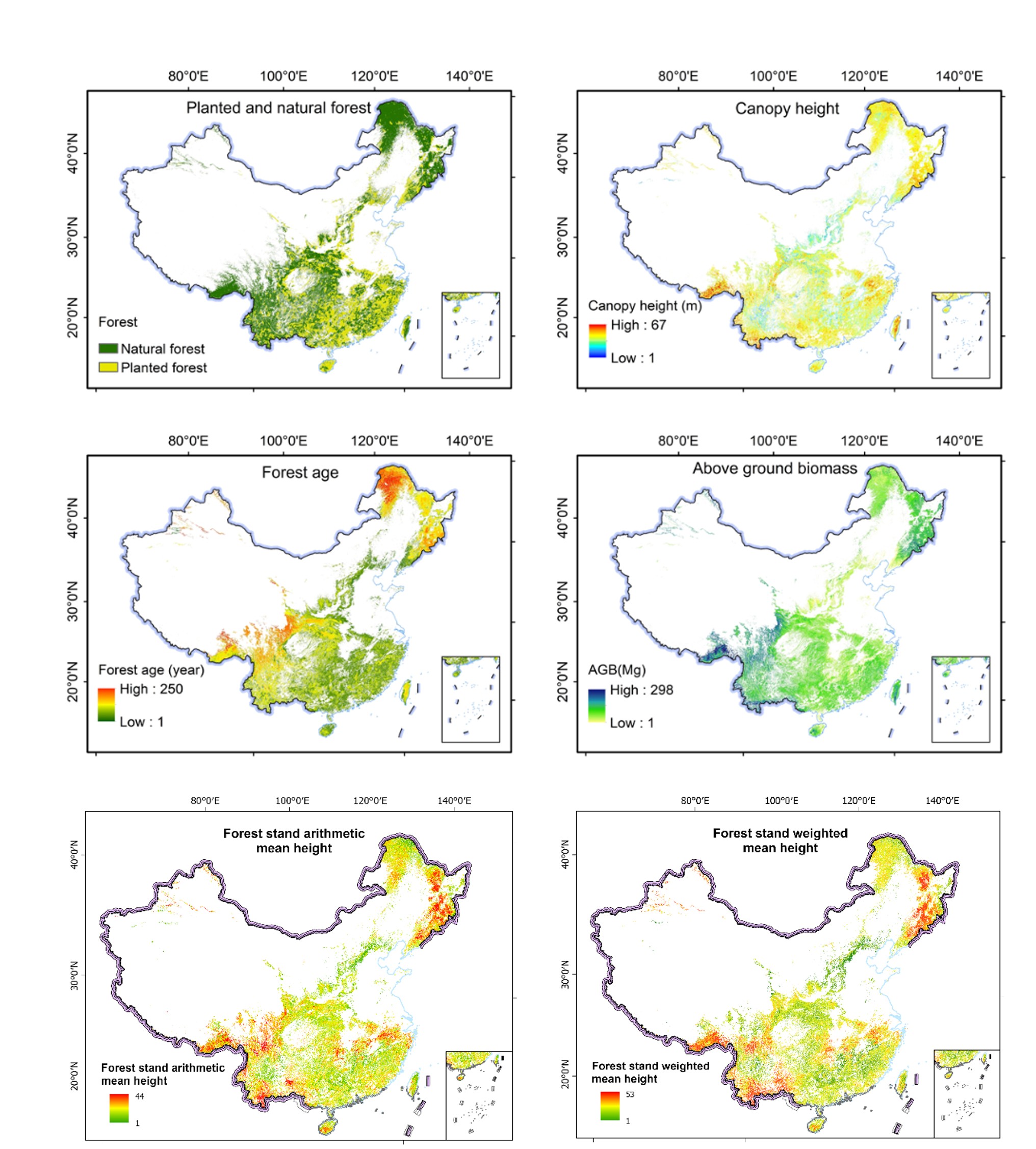 China Vegetation Products version 1.0 (CVP v1.0) - Be Happy！Be Productive！